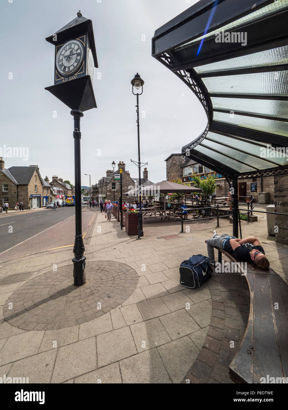 Perth scotland bus station hi-res stock photography and images - Alamy