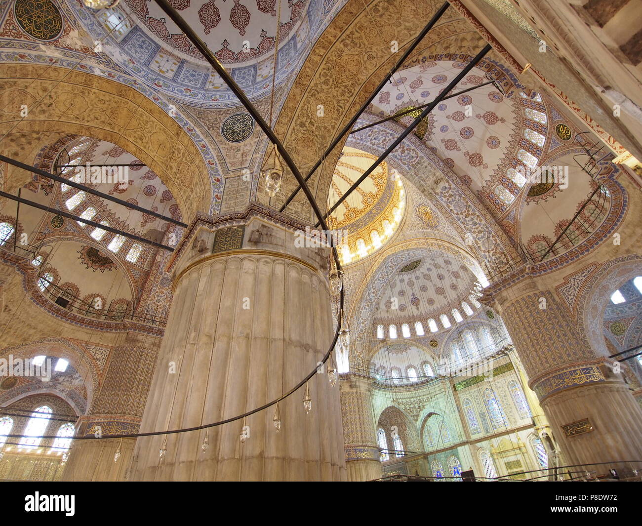 Suleymaniye Mosque interior Stock Photo - Alamy