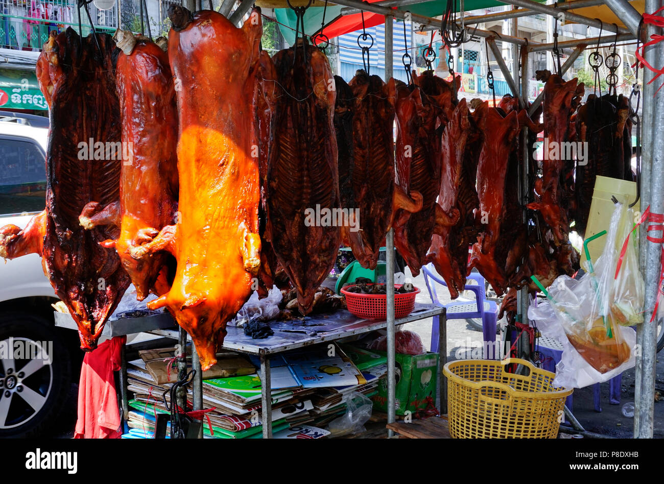 Orussey Market, Phnom Penh, Cambodia Stock Photo - Alamy