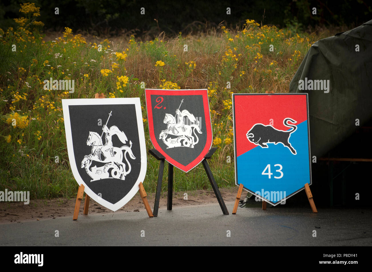 Tank brigade armoured unit hi-res stock photography and images - Alamy