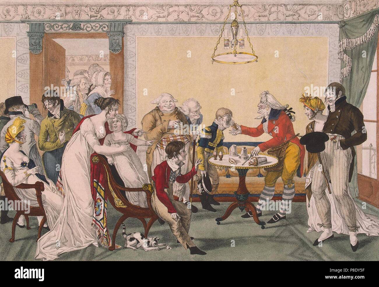 Card Game. Museum: State Hermitage, St. Petersburg Stock Photo - Alamy