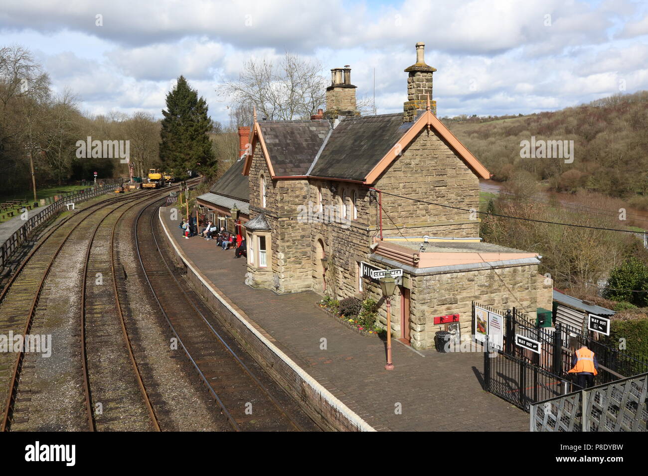 Highley Train Station Stock Photo - Alamy