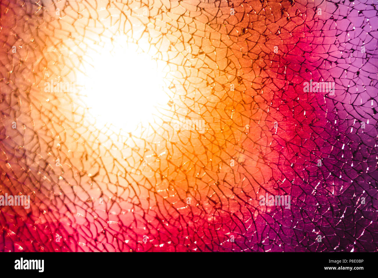 macrophotography of color texture of broken glass Stock Photo - Alamy