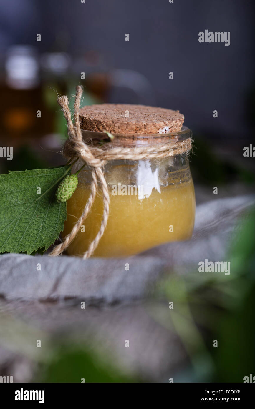 Birch bark extract hi-res stock photography and images - Alamy