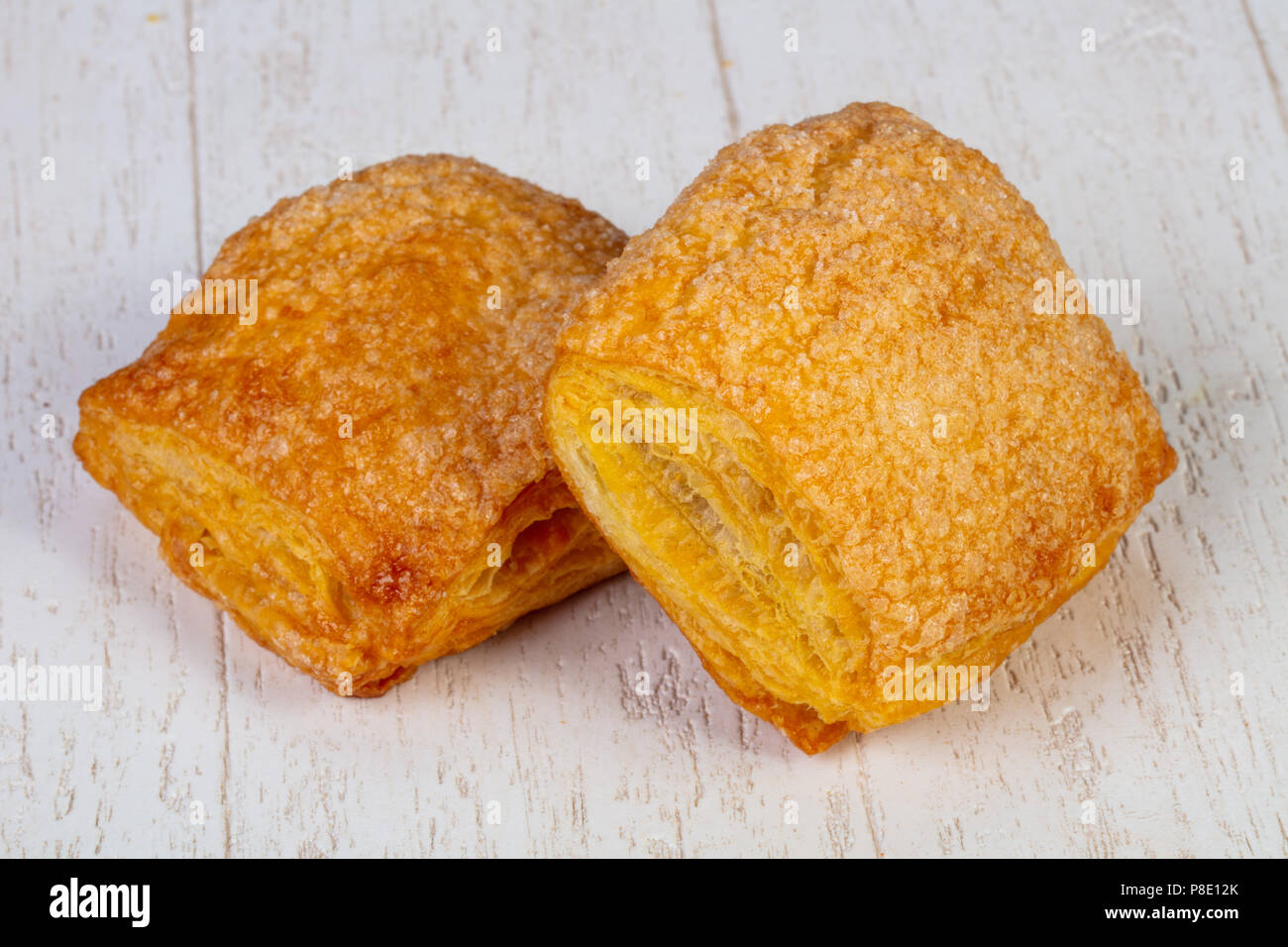 Delicious and sweet flaky cookies Stock Photo - Alamy