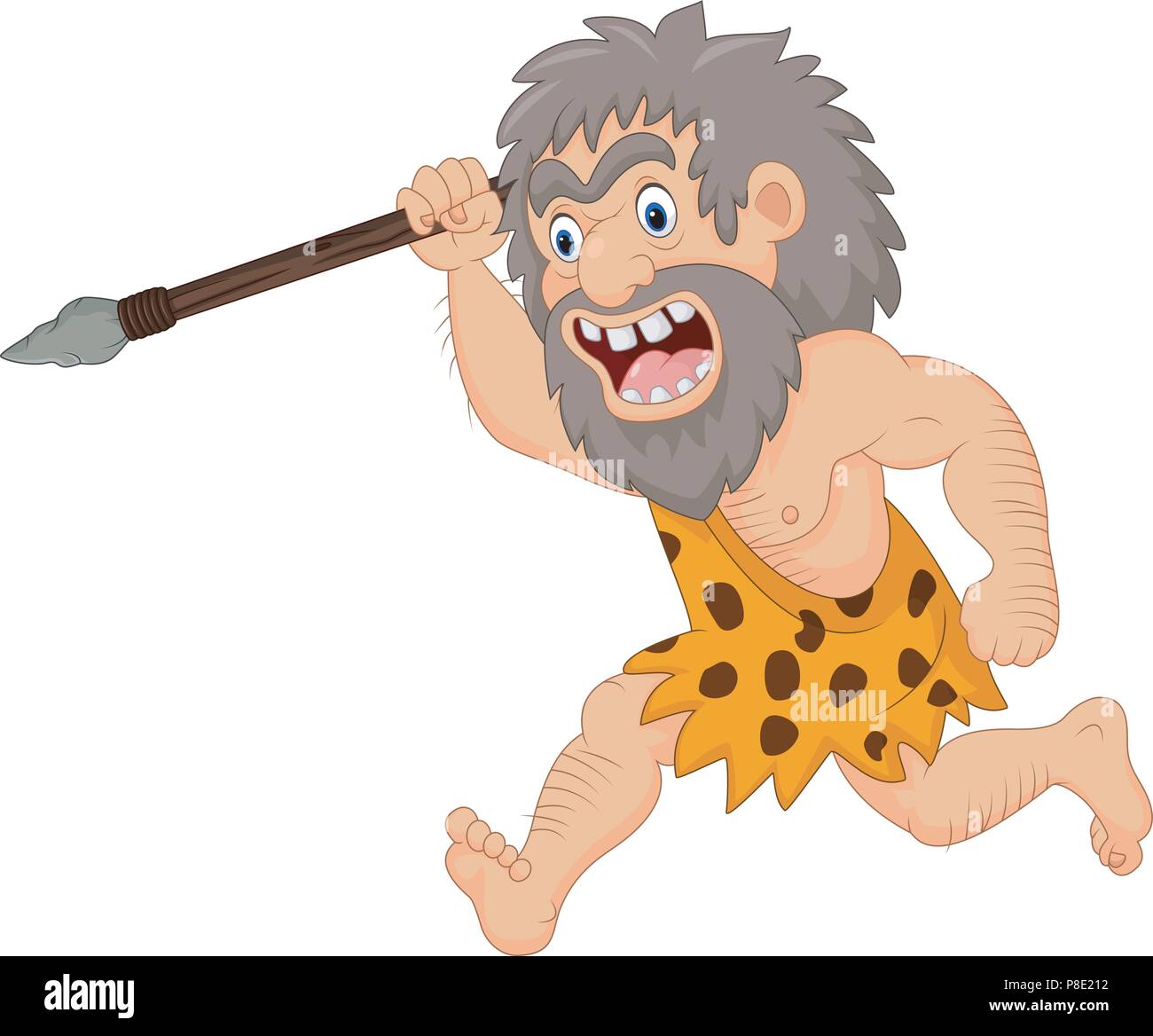 Caveman hunting hi-res stock photography and images - Alamy