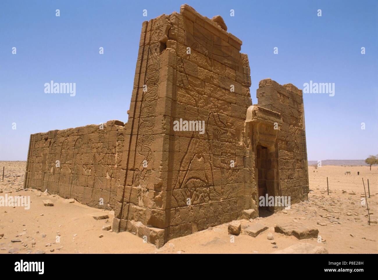 Northern Sudan, Meroitic civilization, temples of Naga, Apedemak temple ...
