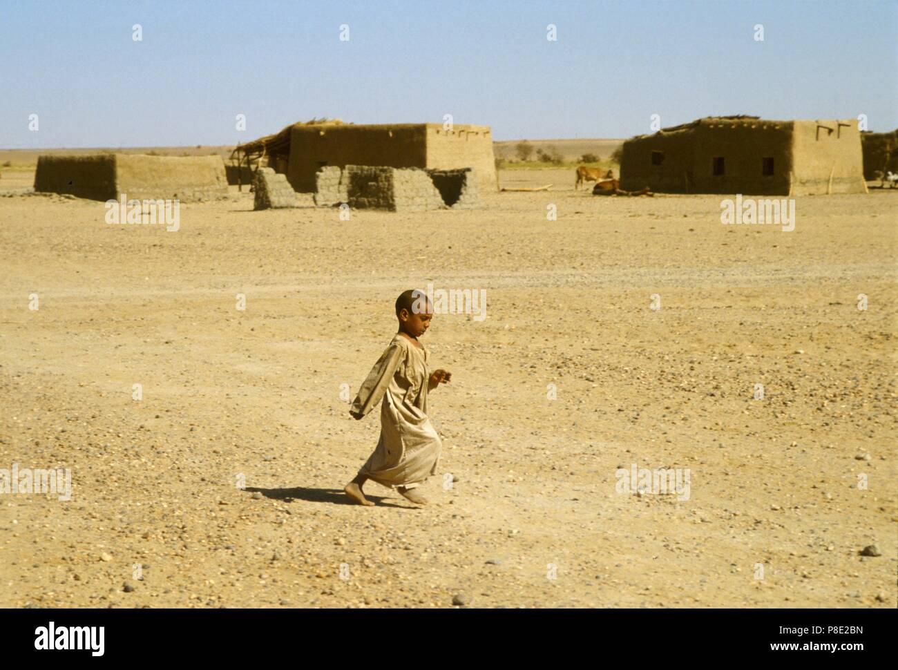 Northern Sudan, a village north of Khartoum Stock Photo - Alamy