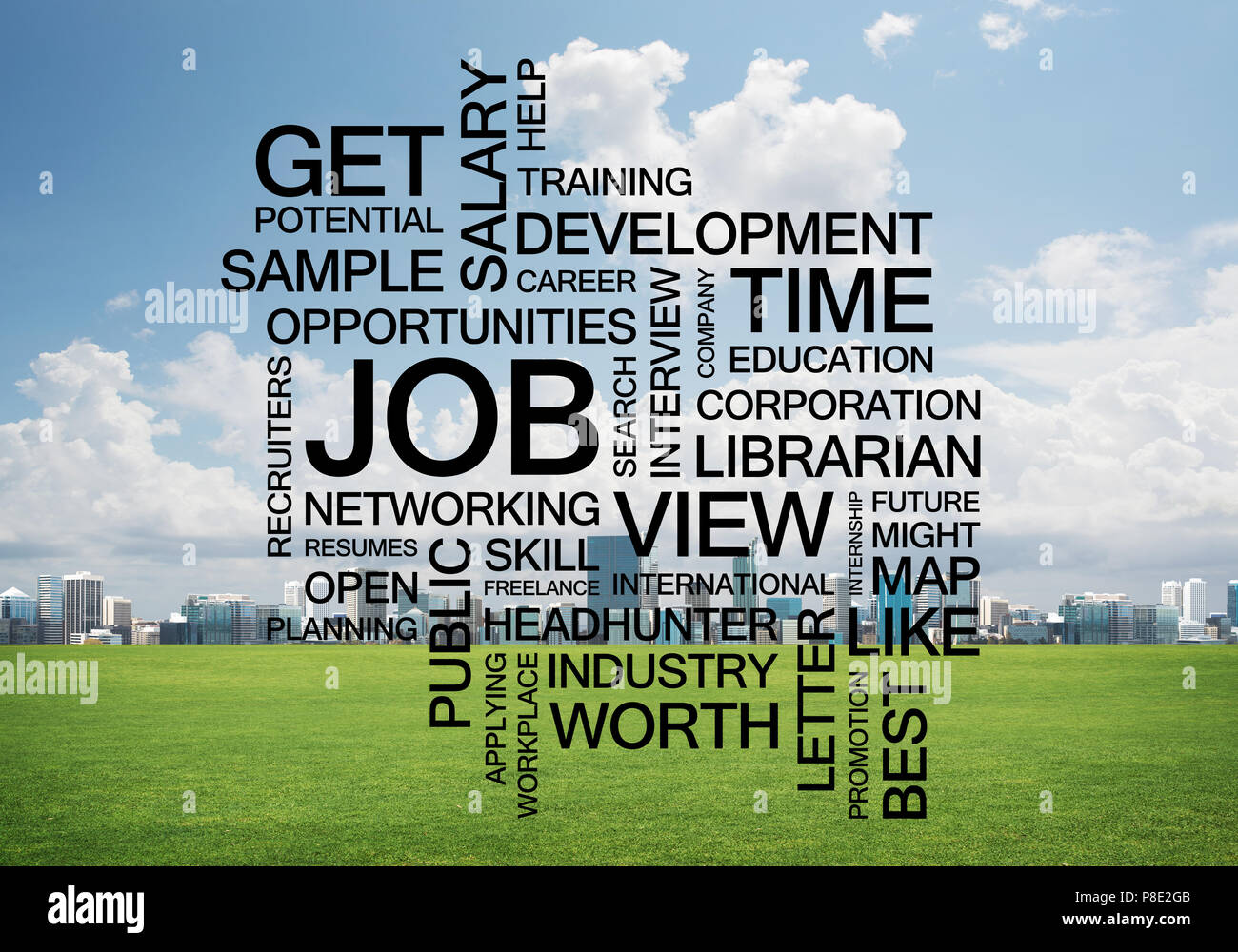 Business conceptual words as keys to success and company growth Stock ...