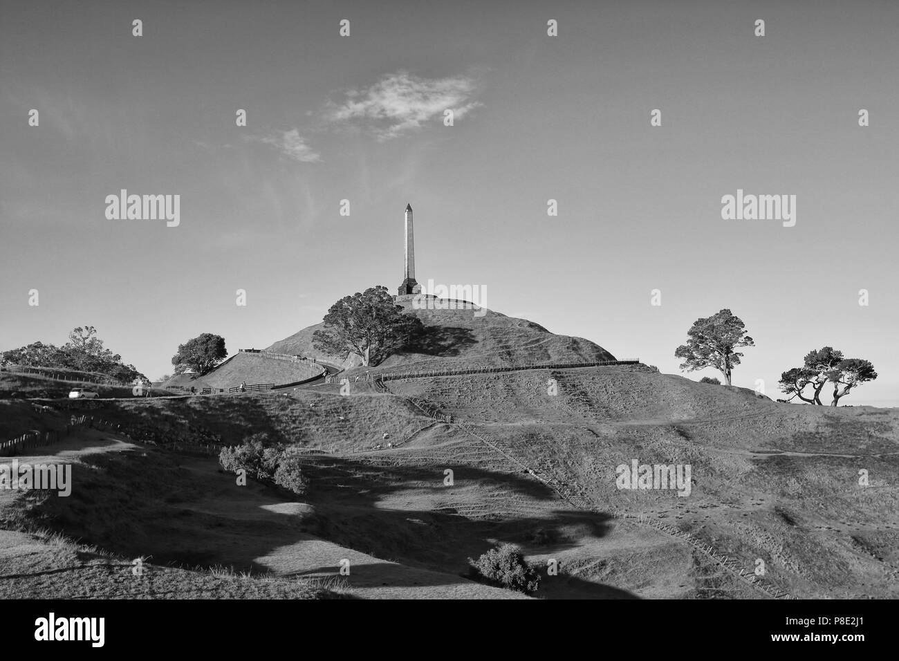 Hill track Black and White Stock Photos & Images - Alamy