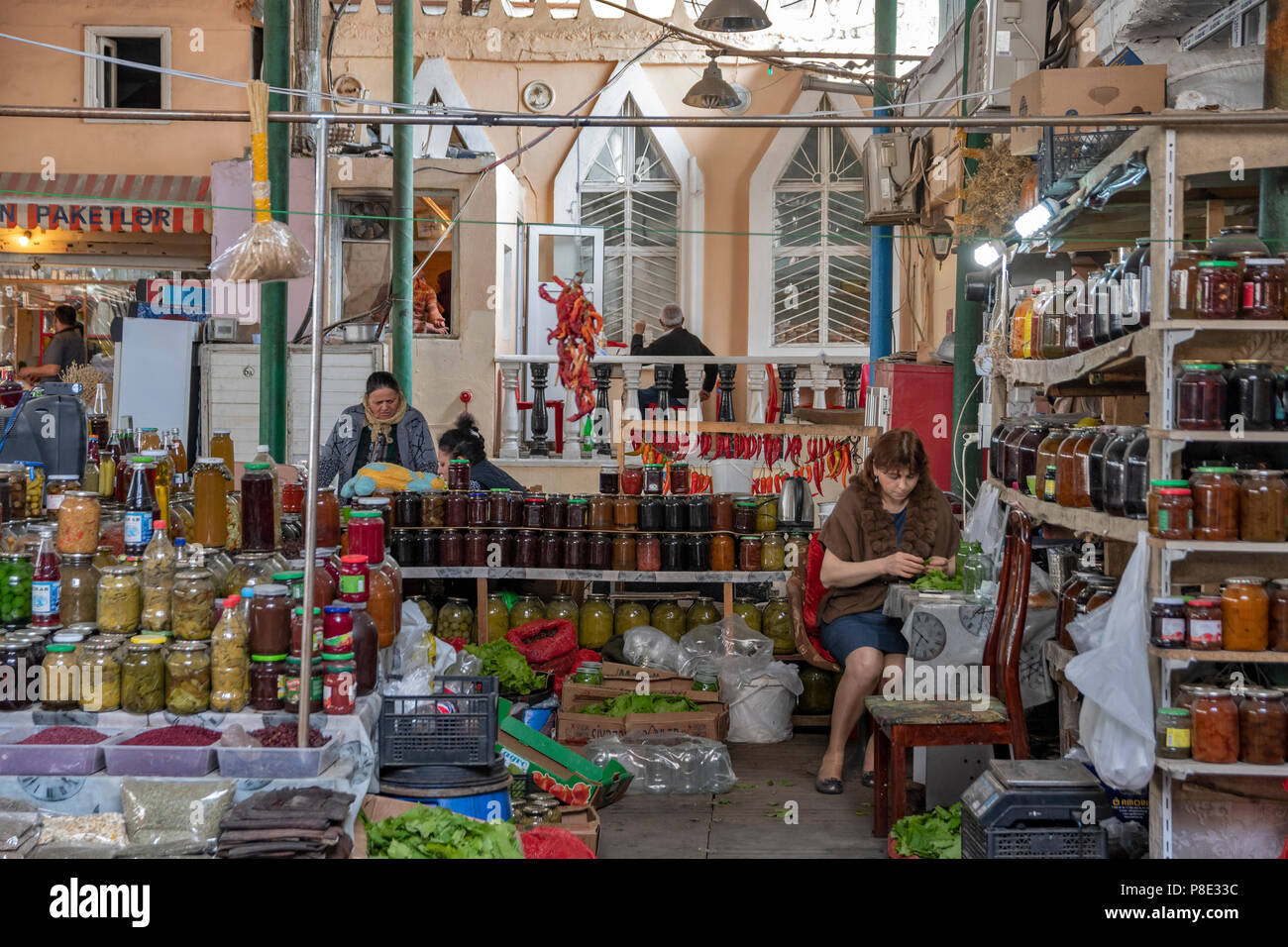 Teze Bazaar, Baku, Azerbaijan Stock Photo - Alamy