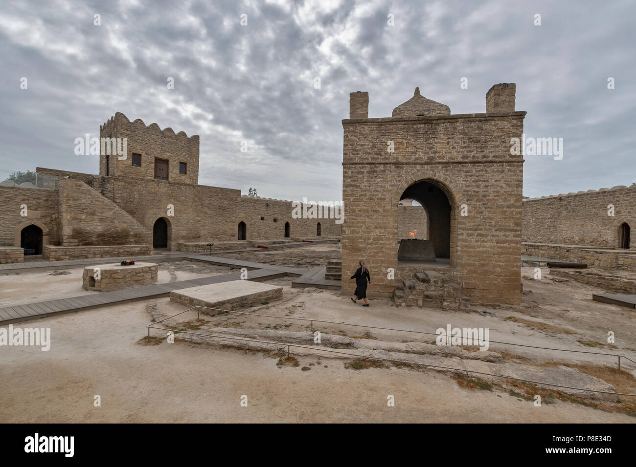 The Temple of Eternal Fire, Ateshgah , Baku ,Azerbaijan Stock Photo - Alamy