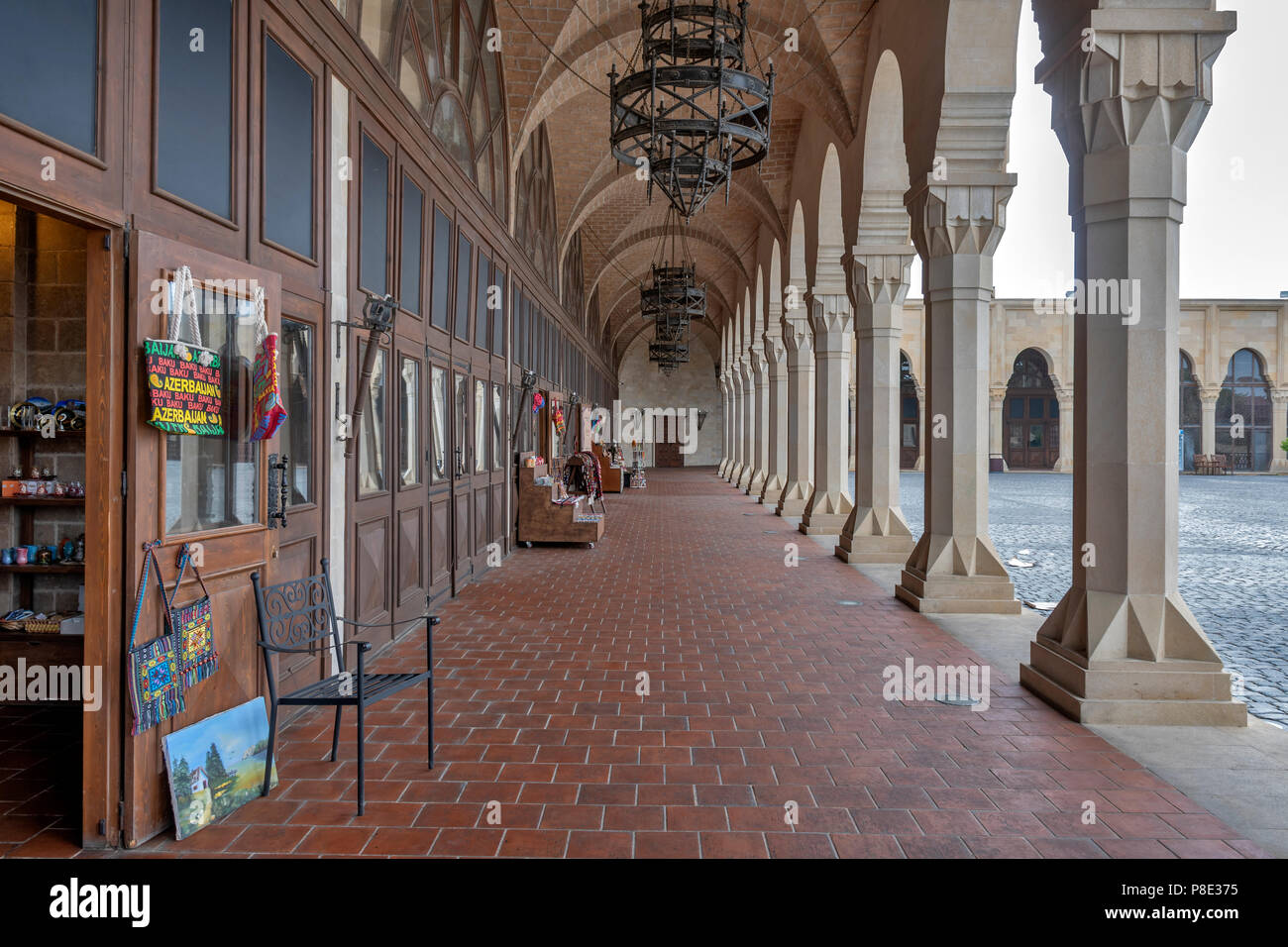 Souvenirs shops near Ateshgah,The Temple of Eternal Fire,Baku ...