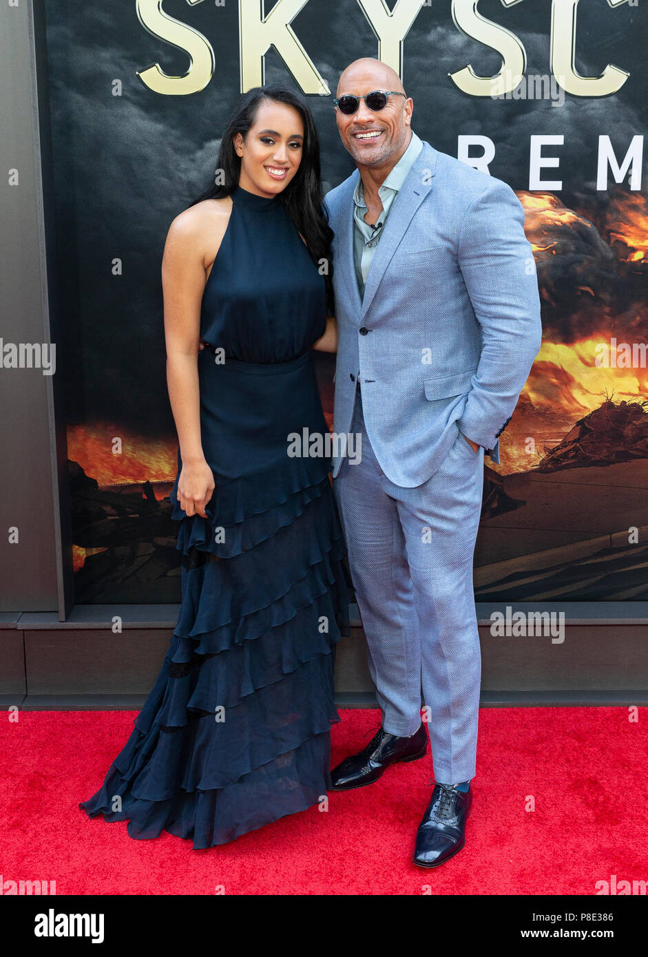 Simone johnson and dwayne johnson hi-res stock photography and images ...