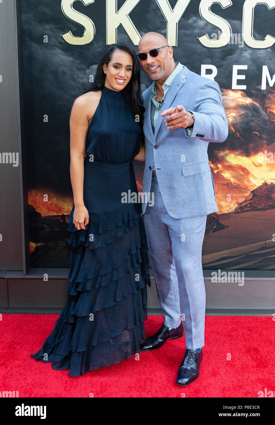 New York, United States. 10th July, 2018. Simone Johnson and Dwayne ...