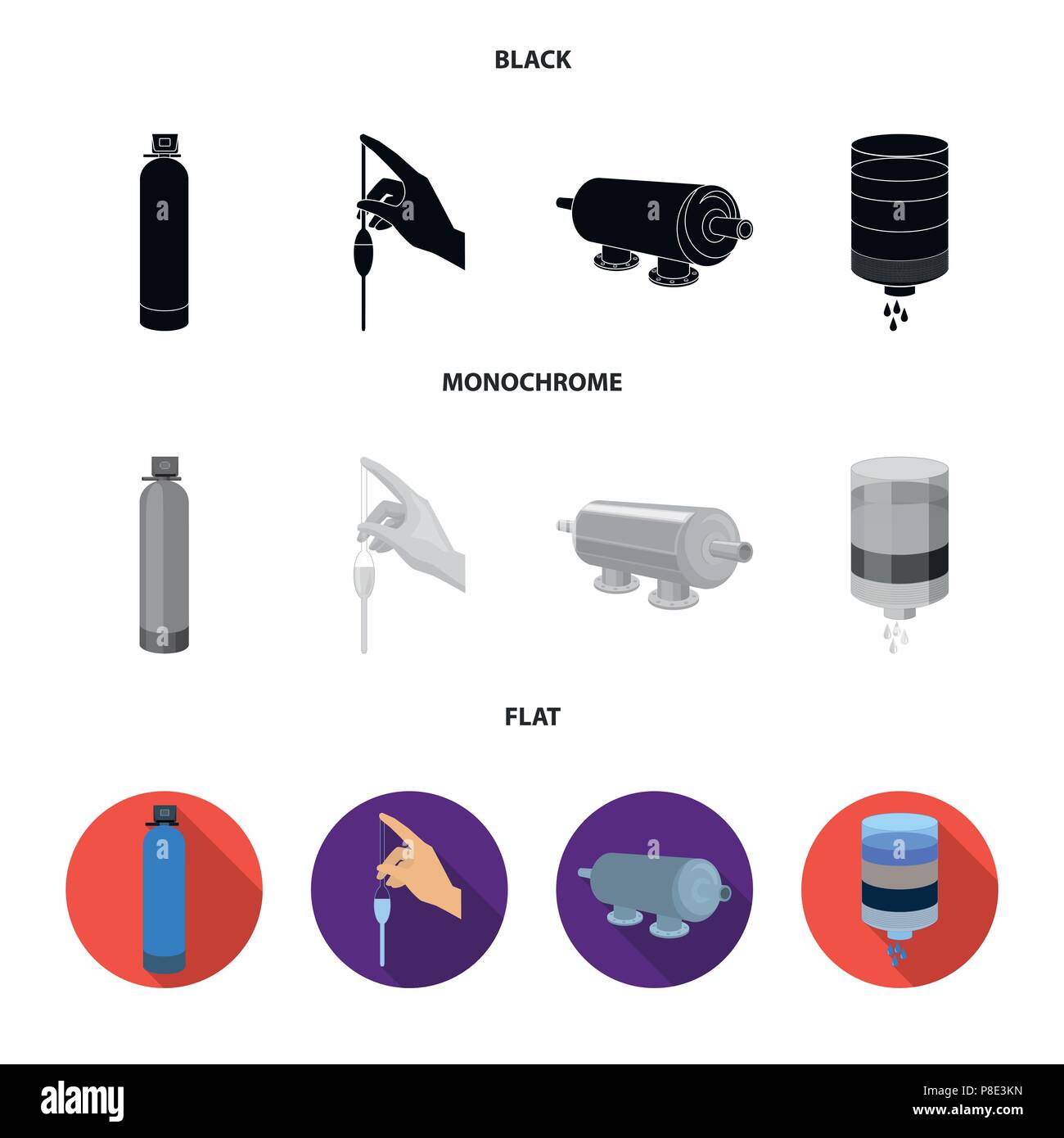 Purification, water, filter, filtration .Water filtration system set ...