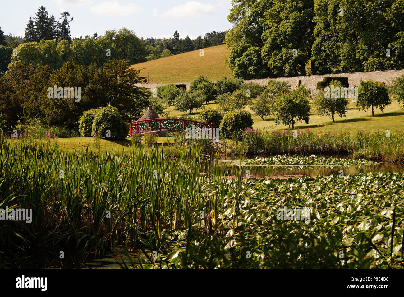 Blair Atholl Estate, Hercules Garden in Perthshire Stock Photo - Alamy