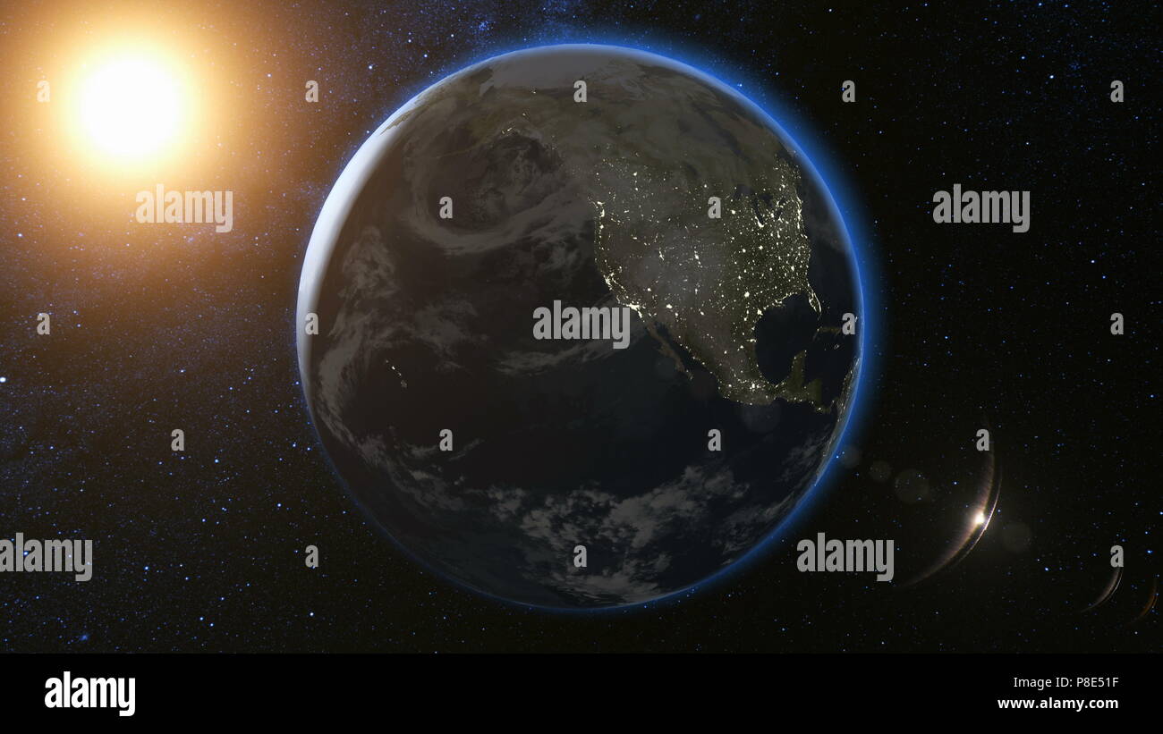 Nasa Logo Orbit Rotating