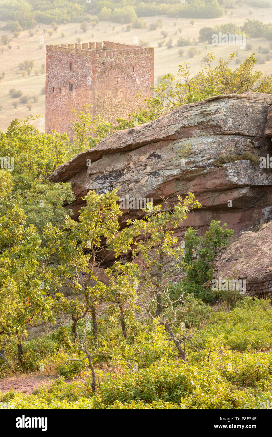 Zafra castle, guadalajara hi-res stock photography and images - Alamy