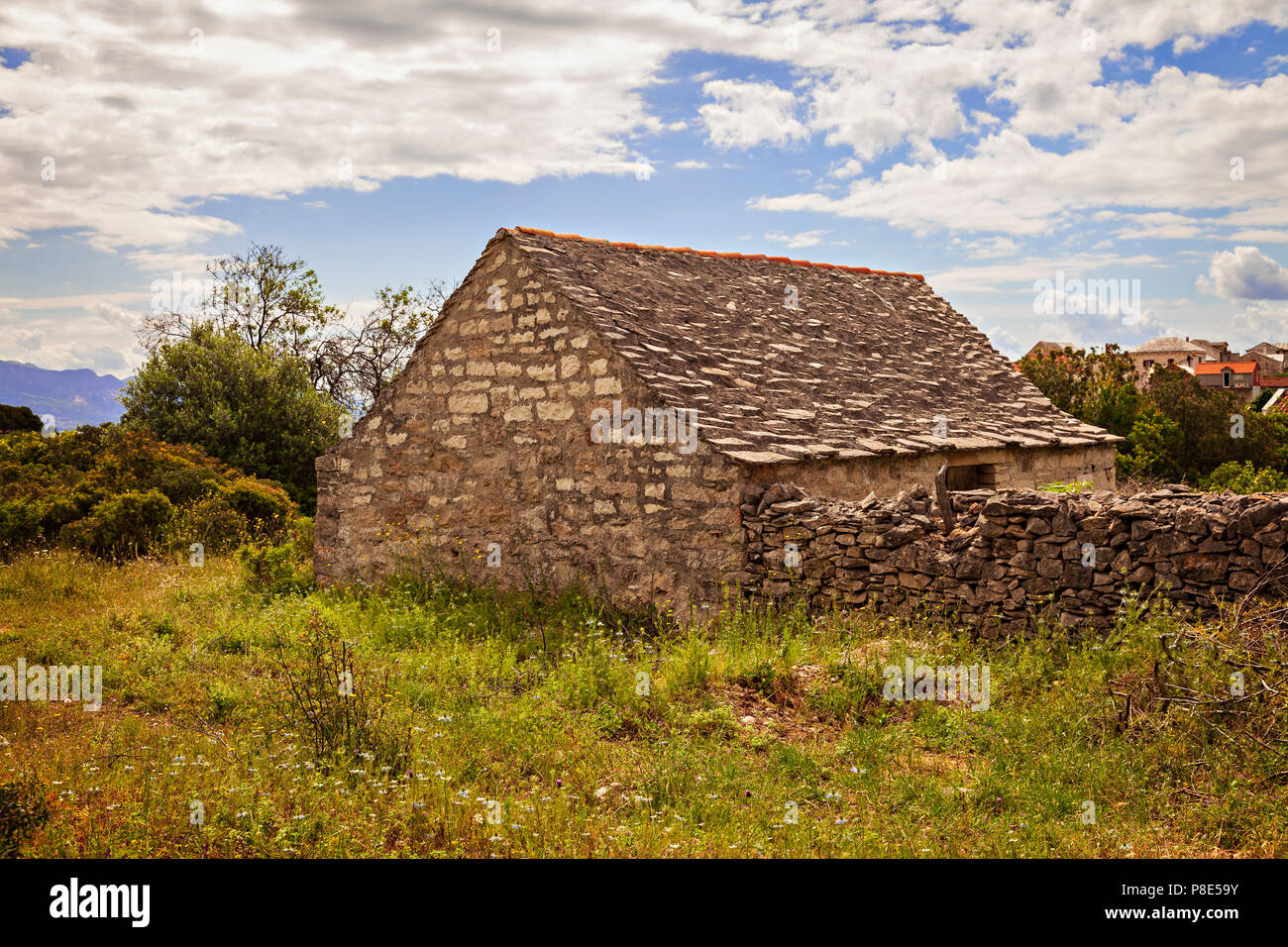 Sumartin town brac island croatia hi-res stock photography and images ...