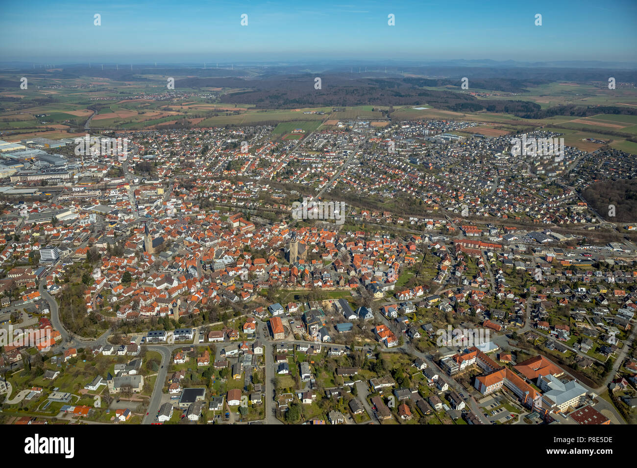 Old city aerial view hi-res stock photography and images - Alamy