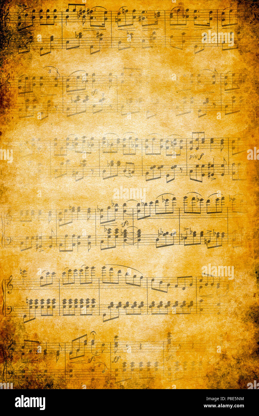 Grunge music background hi-res stock photography and images - Alamy