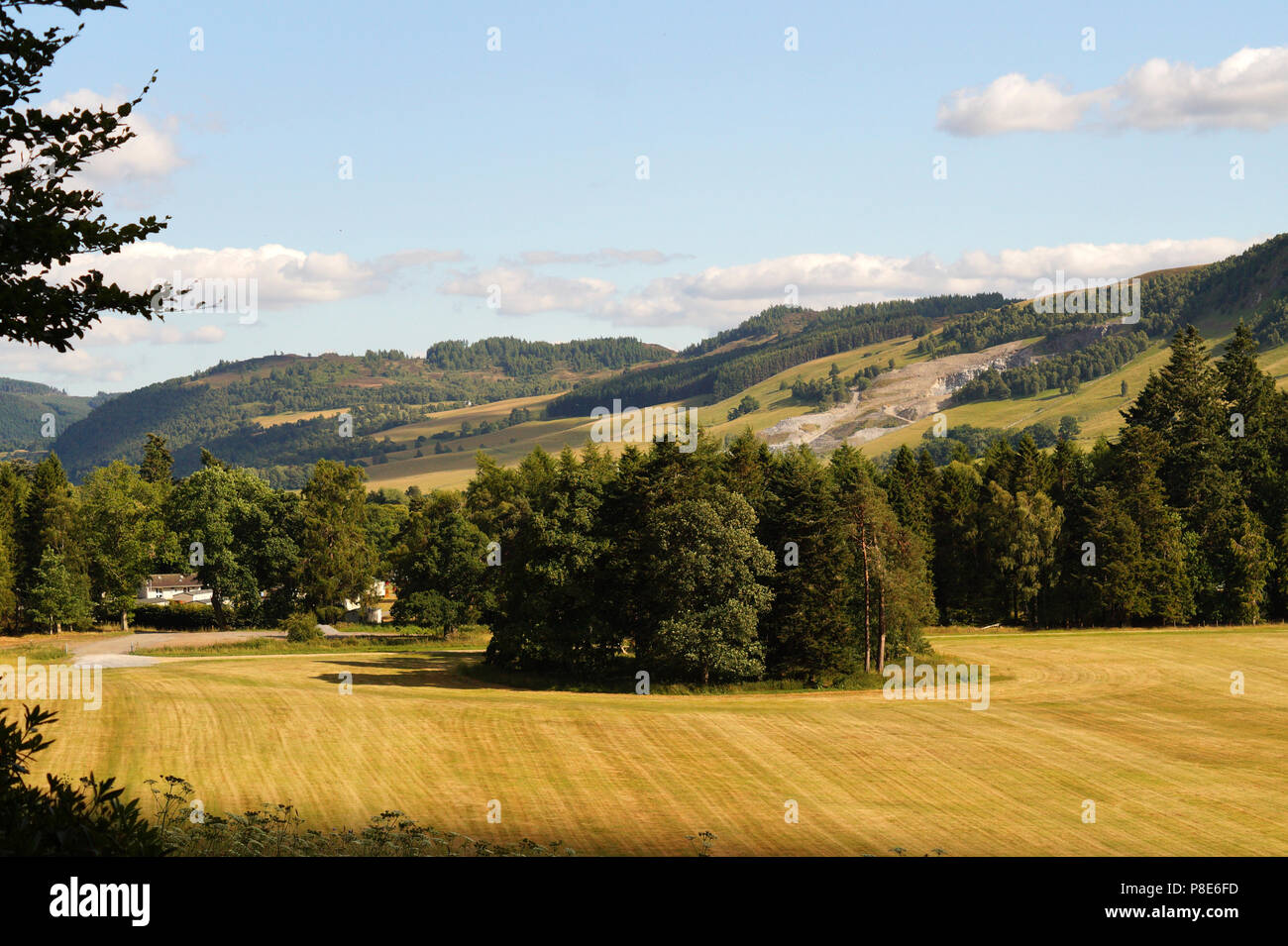 Blair Atholl Views - Through the Trees to the Scottish Scenery with ...
