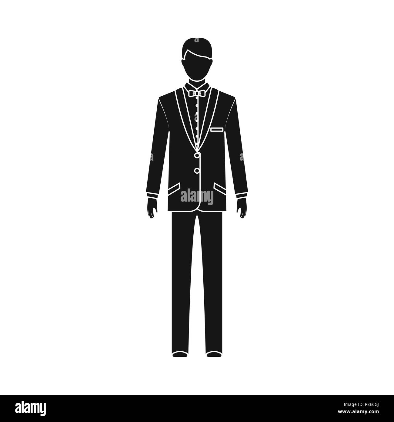 Confident Person Clipart Black And White