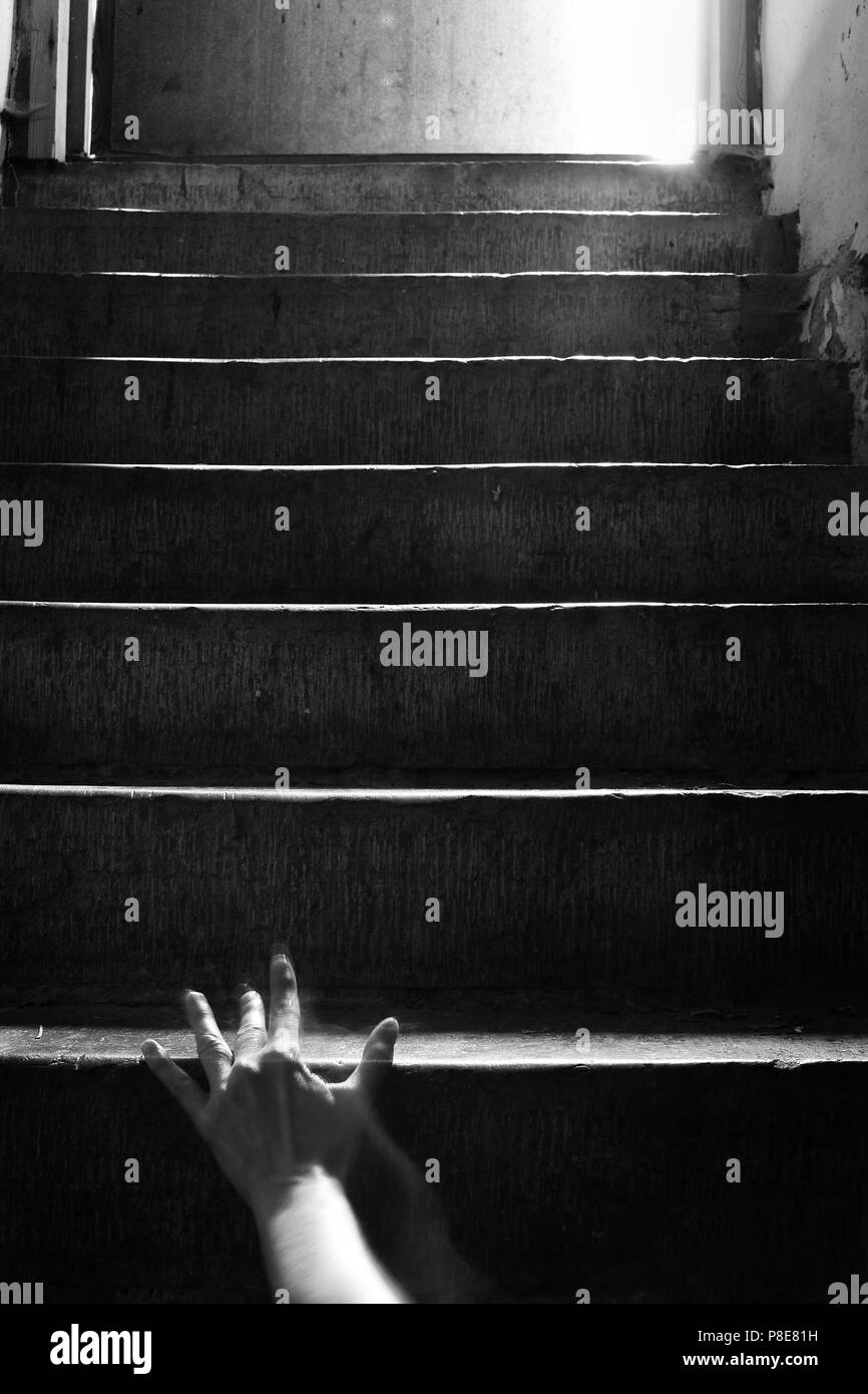 Body arm end Black and White Stock Photos & Images - Alamy