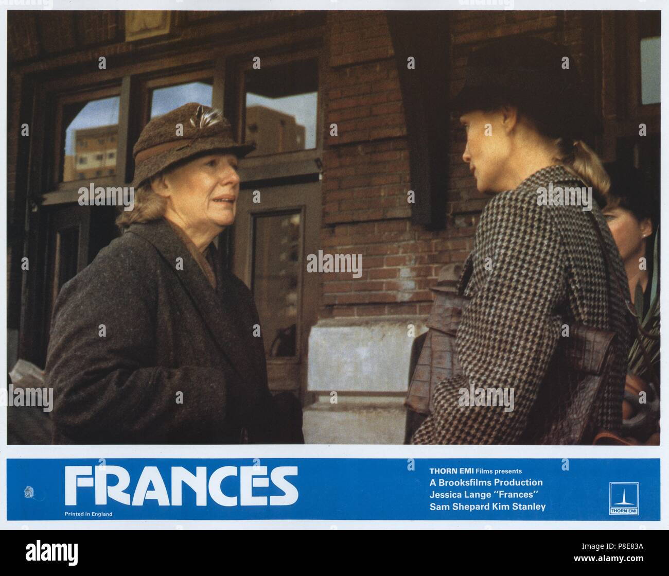 Frances (1982) Jessica Lange, Kim Stanley, Date: 1982 Stock Photo - Alamy