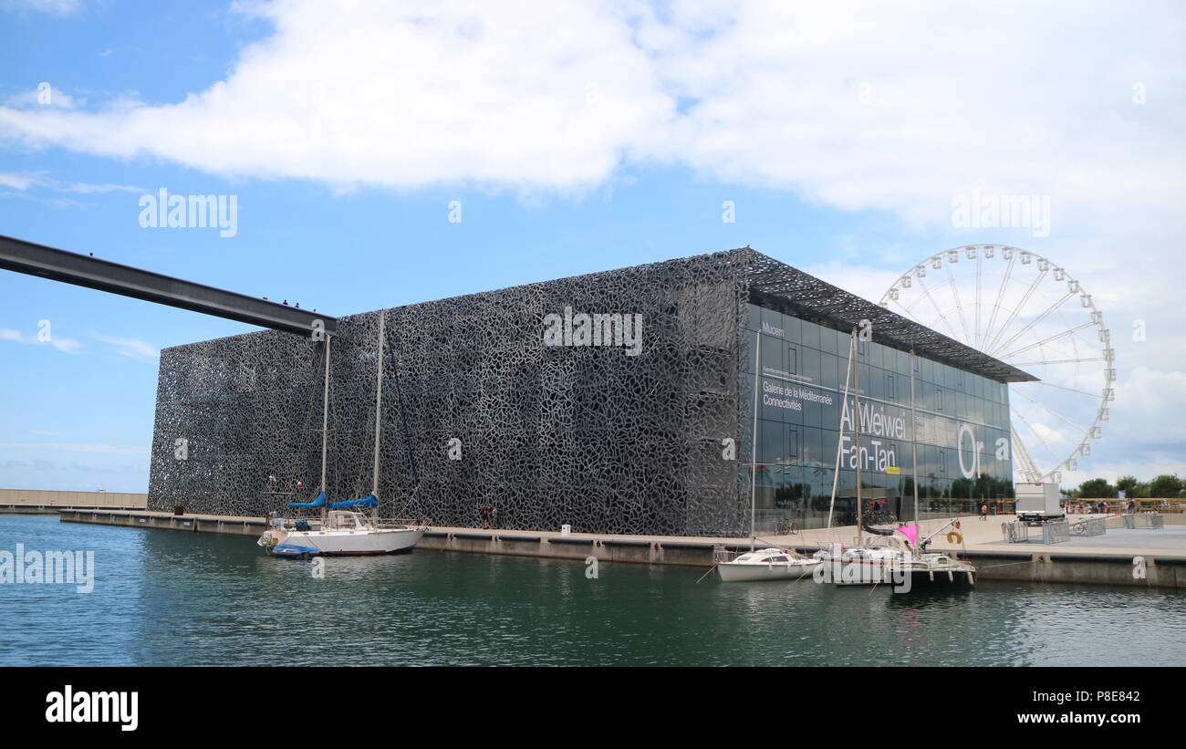 (MUCEM) Museum of European and Mediterranean Civilisations in Marseille ...