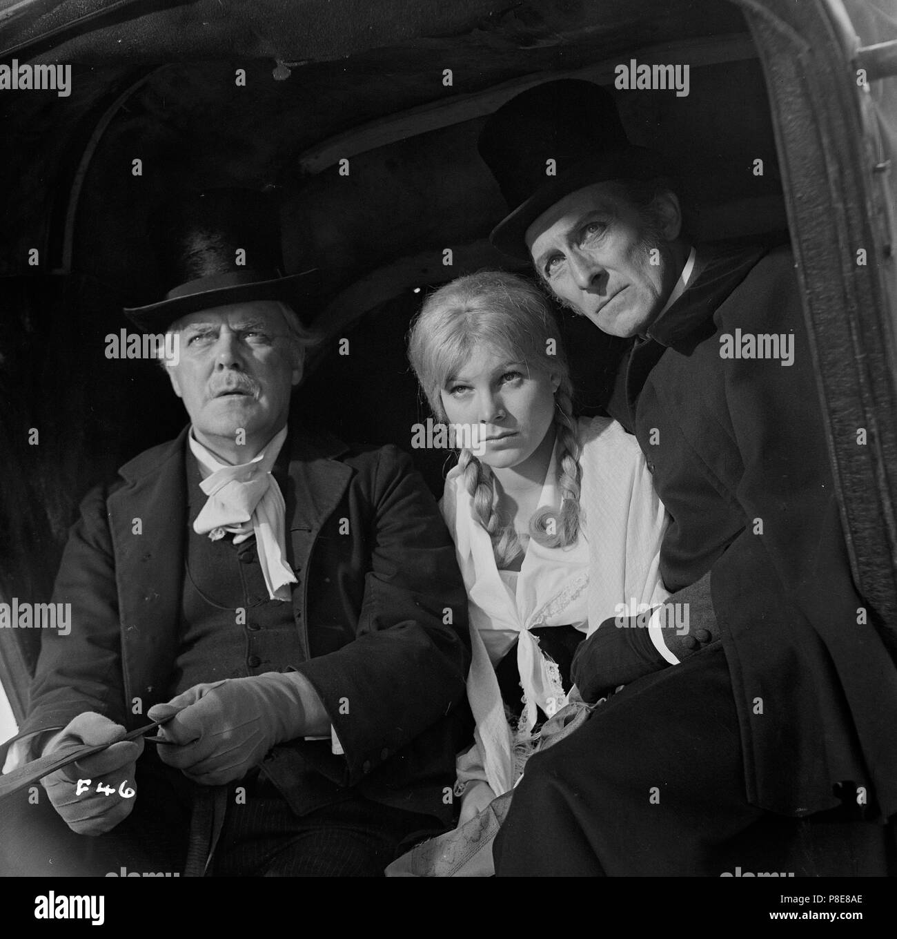 Frankenstein created woman 1967 peter cushing hi-res stock photography ...