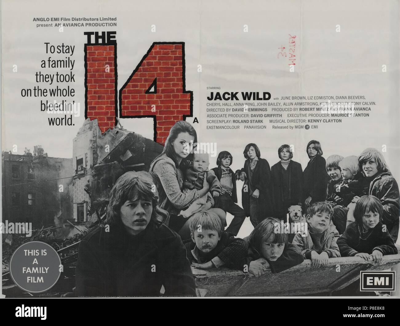 The 14 (1973) aka Existence, Jack Wild, Production information, film ...