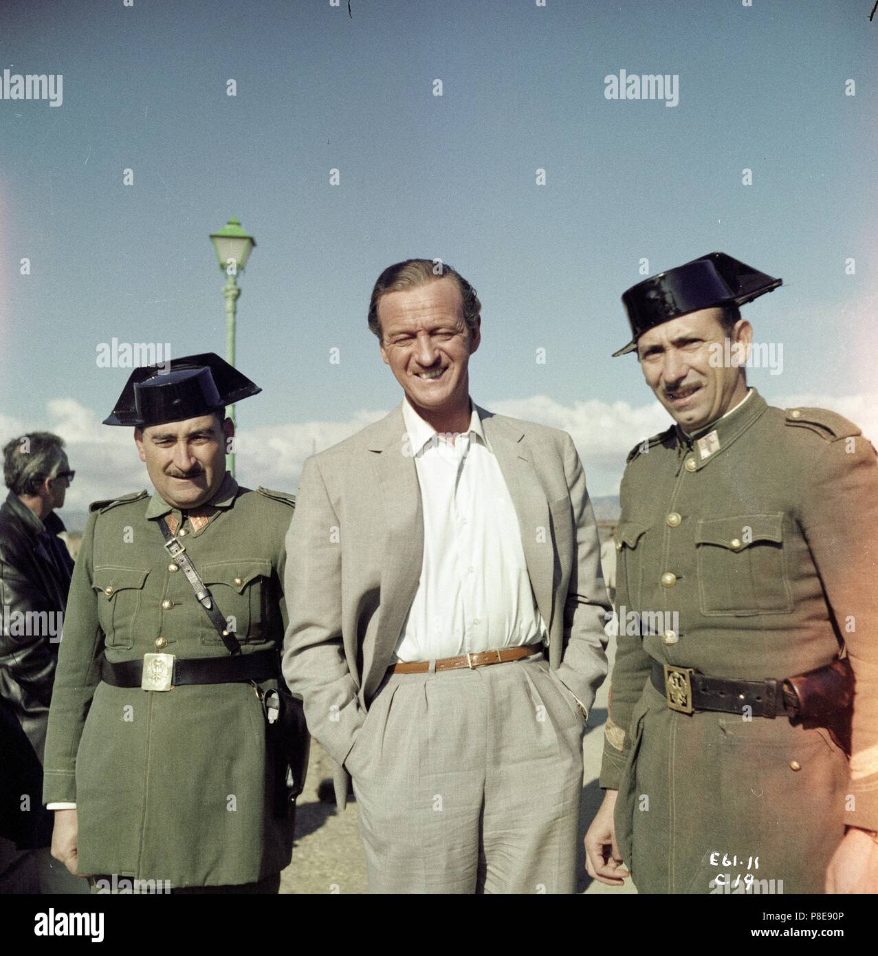 Guns of Darkness (1962) David Niven, Date: 1962 Stock Photo - Alamy