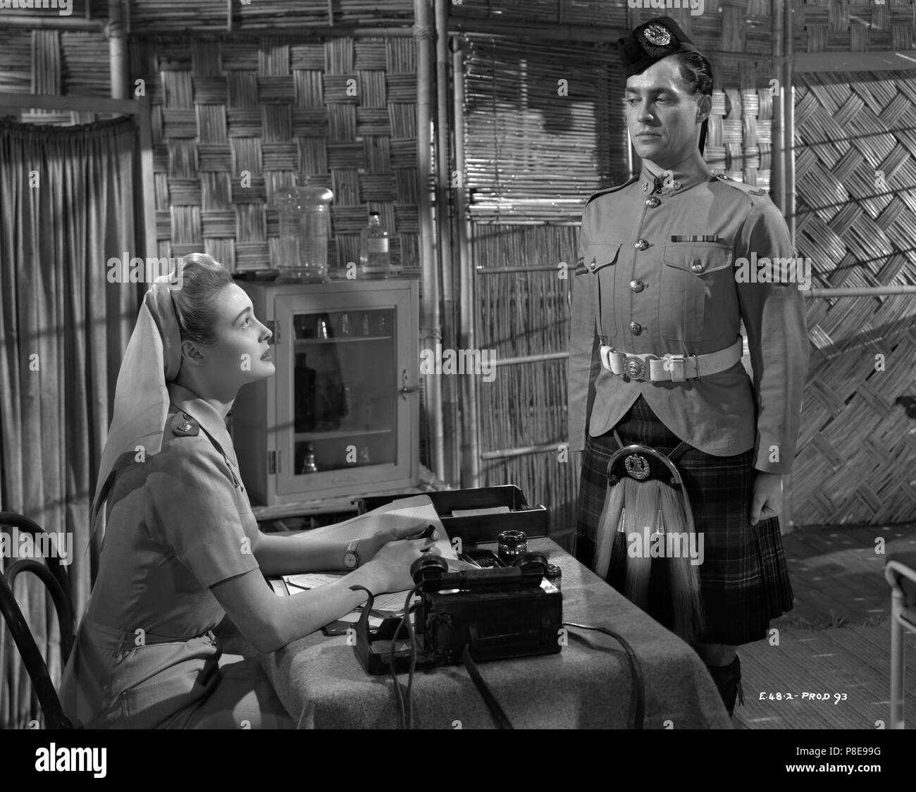 The Hasty Heart (1949) Patricia Neal, Richard Todd, Date: 1949 Stock ...