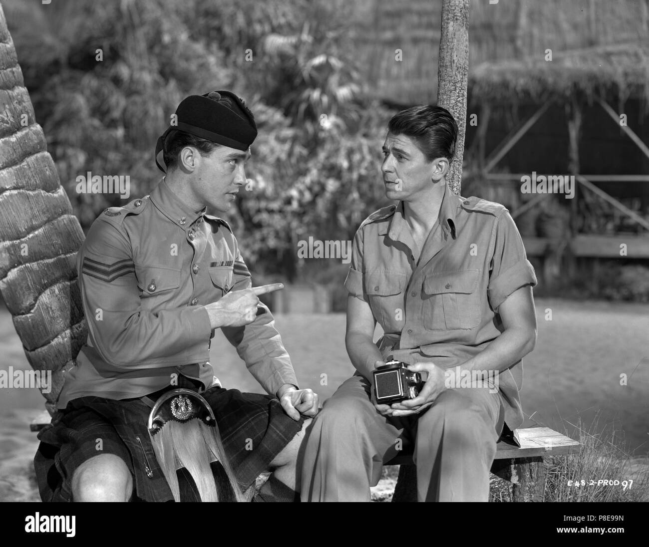 The Hasty Heart (1949) Ronald Reagan, Richard Todd, Date: 1949 Stock ...