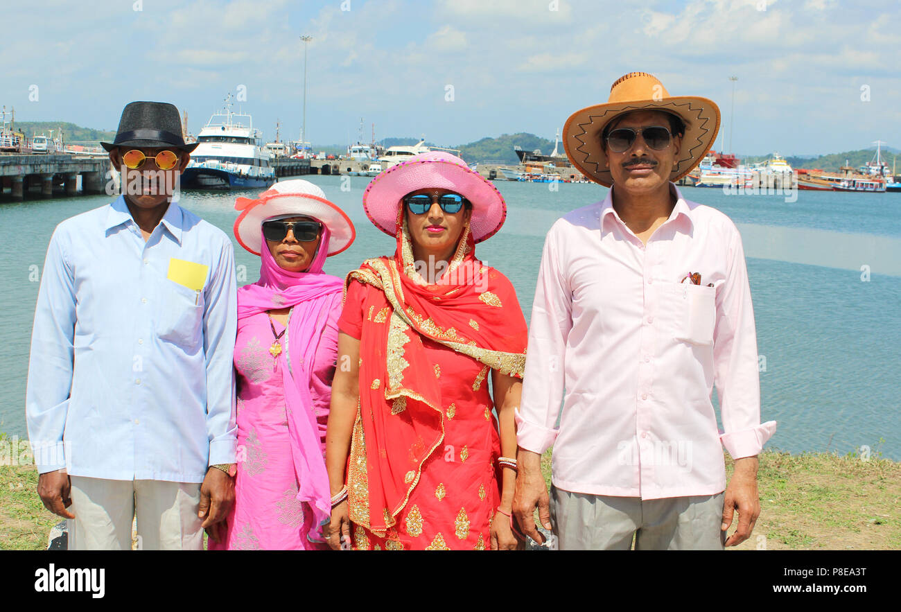 People at Andaman and Nicobar Islands, India Stock Photo - Alamy