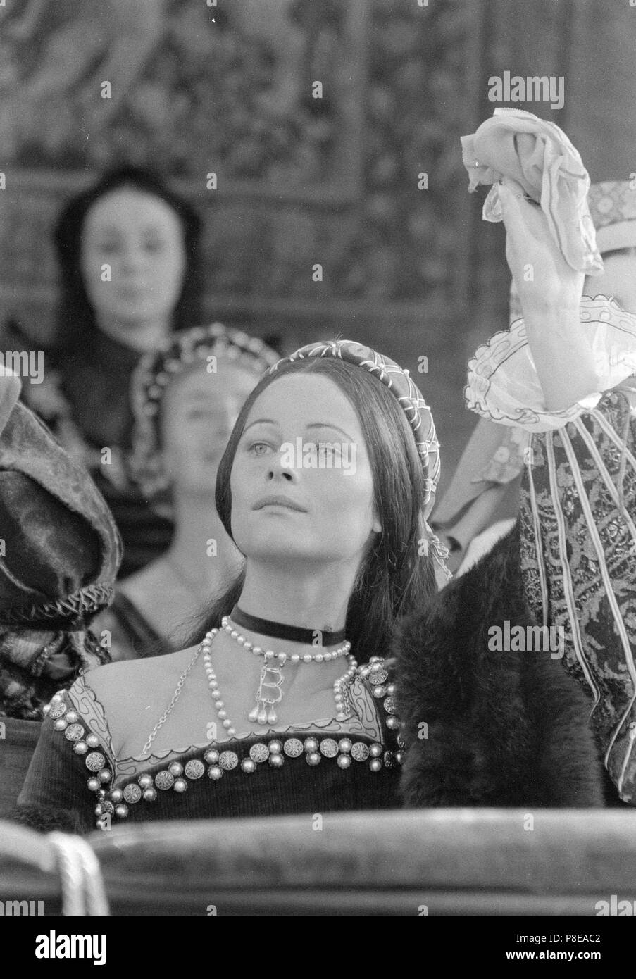 Henry VIII and his 6 wives (1972) Charlotte Rampling, Date: 1972 Stock ...