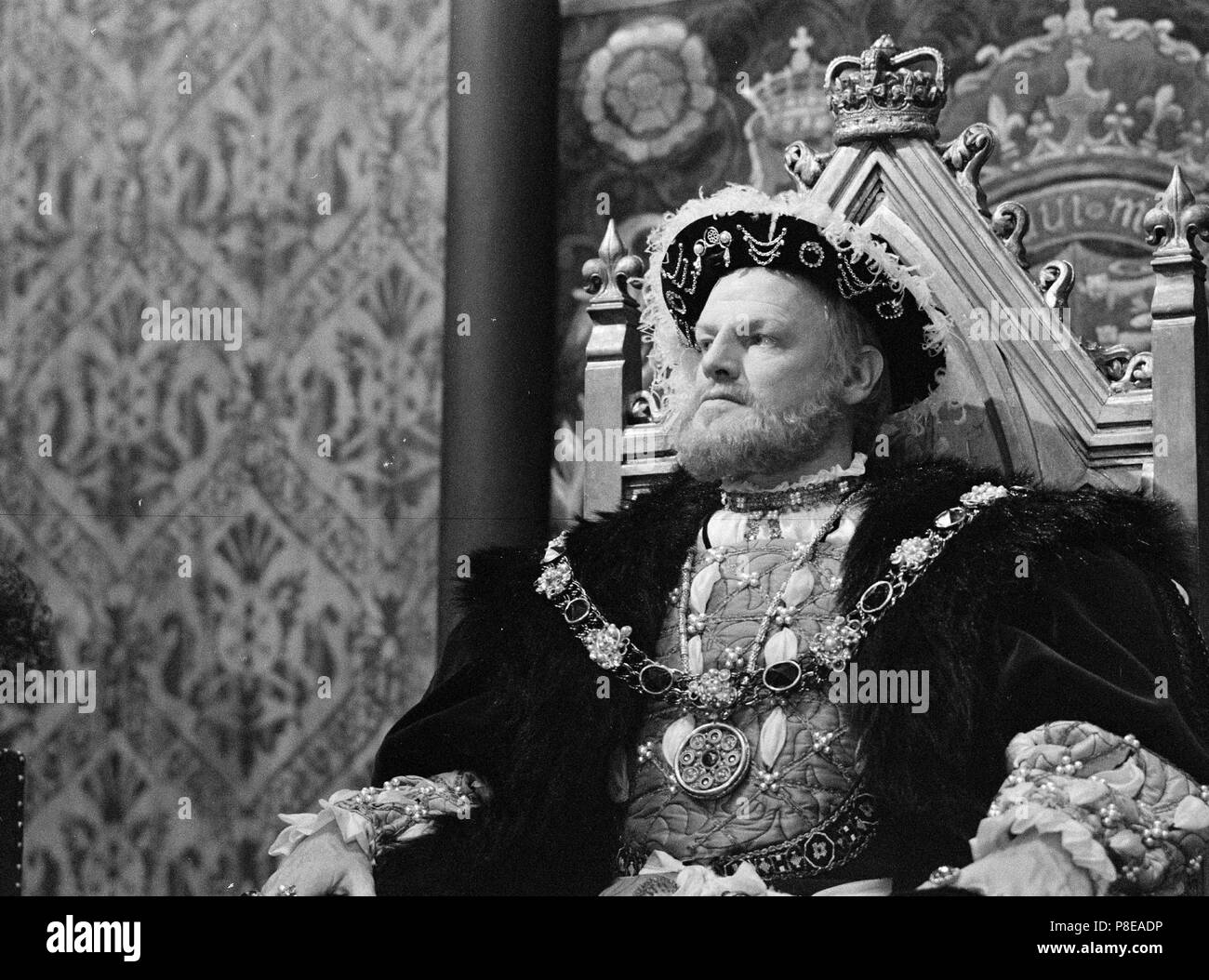 Henry VIII and his 6 wives (1972) Keith Michell, Date: 1972 Stock Photo ...