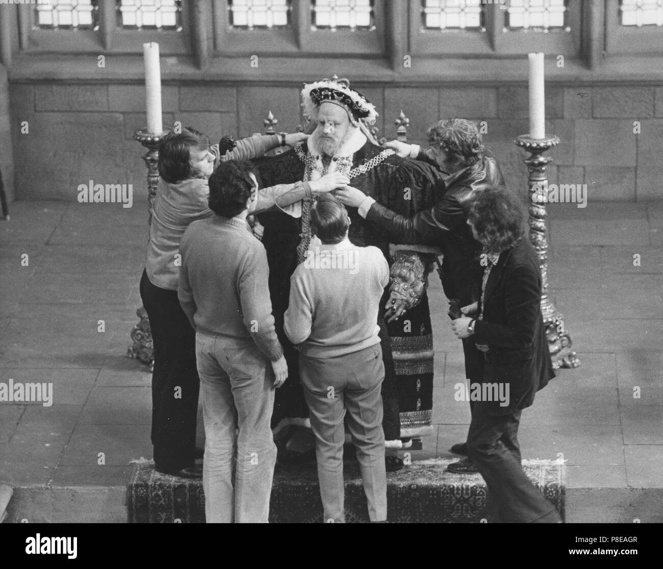 Henry VIII and his 6 wives (1972) Keith Michell, Date: 1972 Stock Photo ...