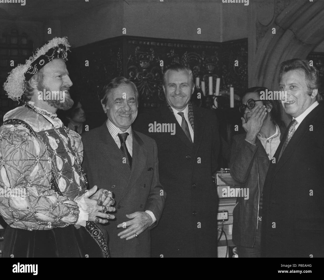 Henry VIII and his 6 wives (1972) Keith Michell, Date: 1972 Stock Photo ...