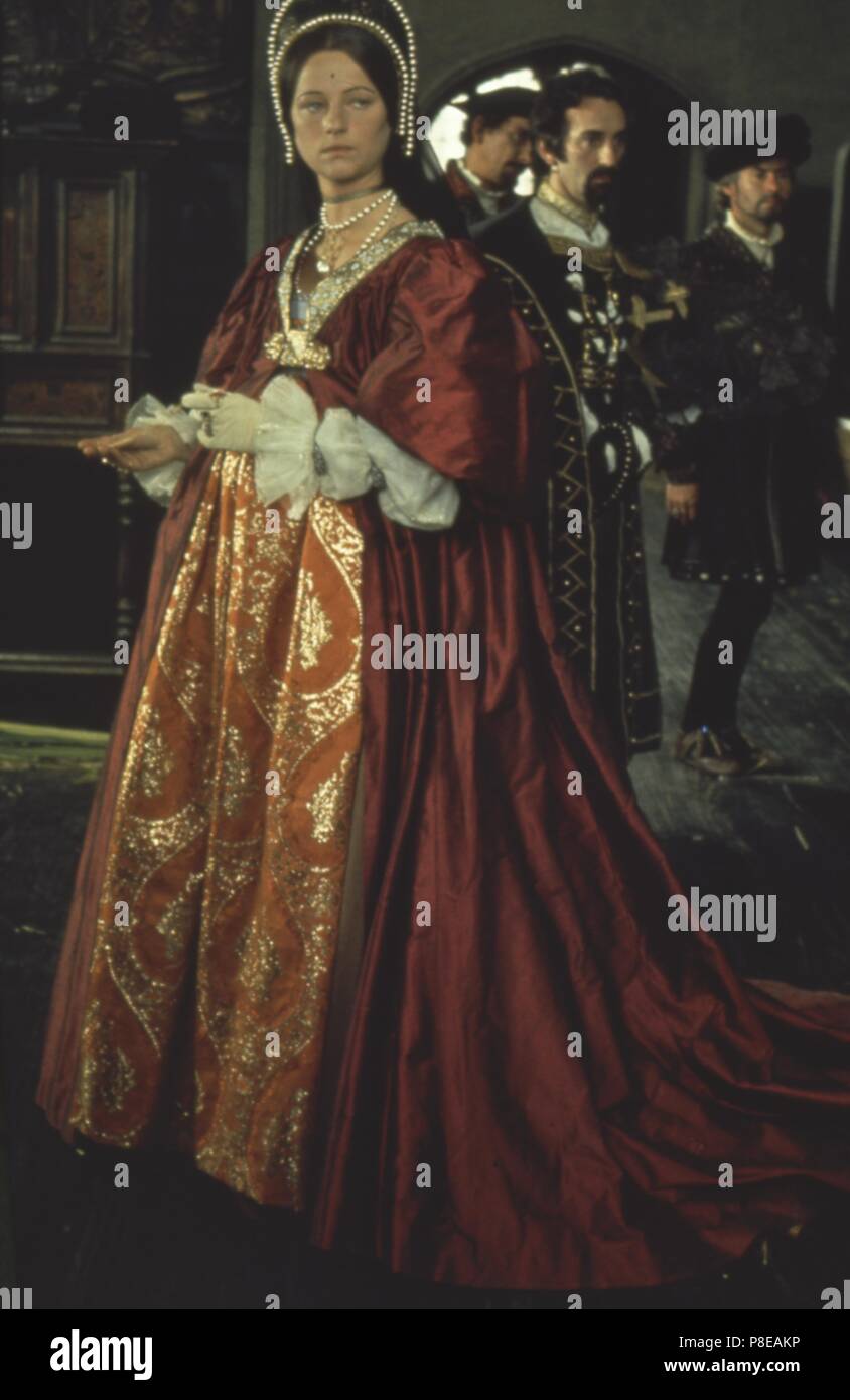 Henry VIII and his 6 wives (1972) Charlotte Rampling, Date: 1972 Stock ...