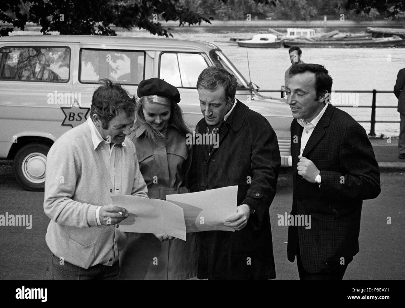 Hoffman (1970) Peter Sellers, Sinead Cusack, Film Director Alvin Rakoff ...