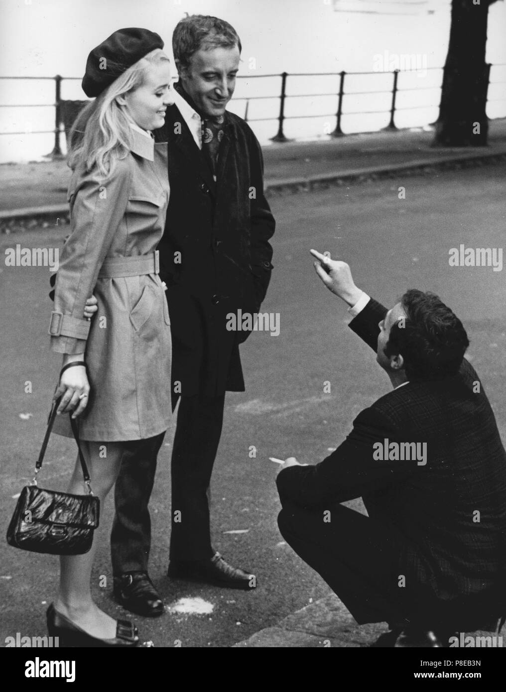 Hoffman (1970) Peter Sellers, Sinead Cusack, Film Director Alvin Rakoff ...