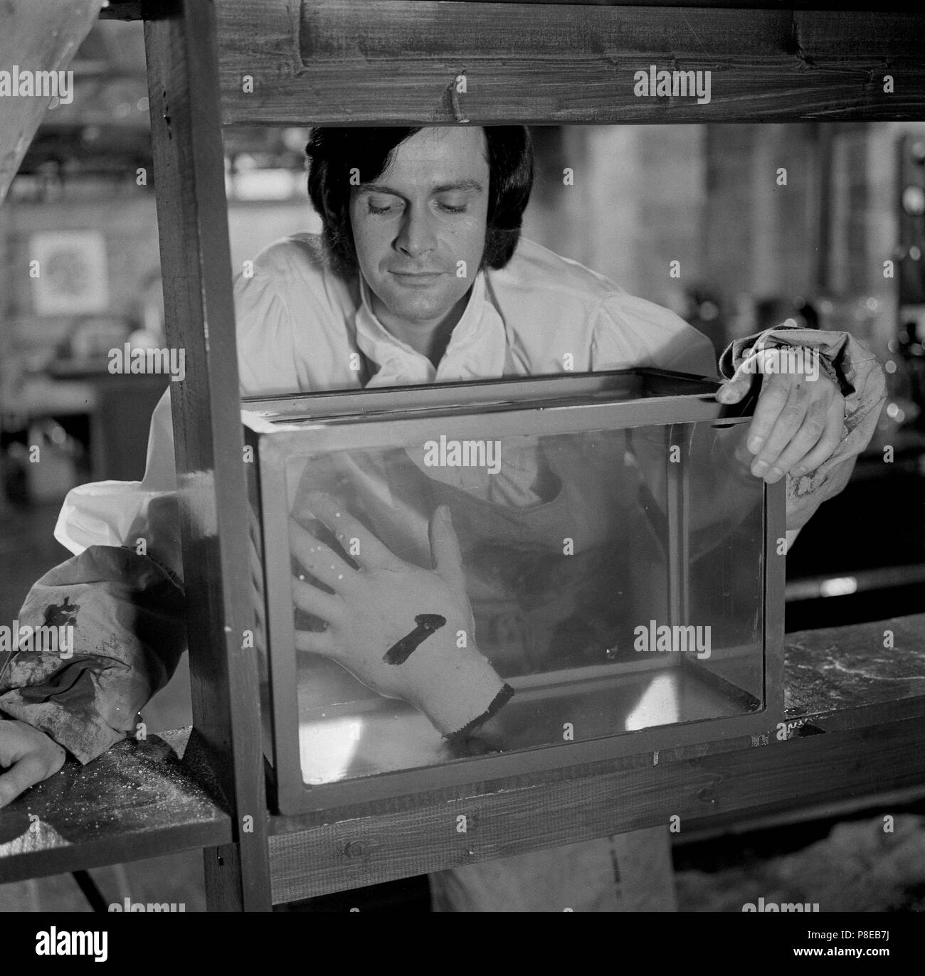 Horror of frankenstein ralph bates Black and White Stock Photos ...