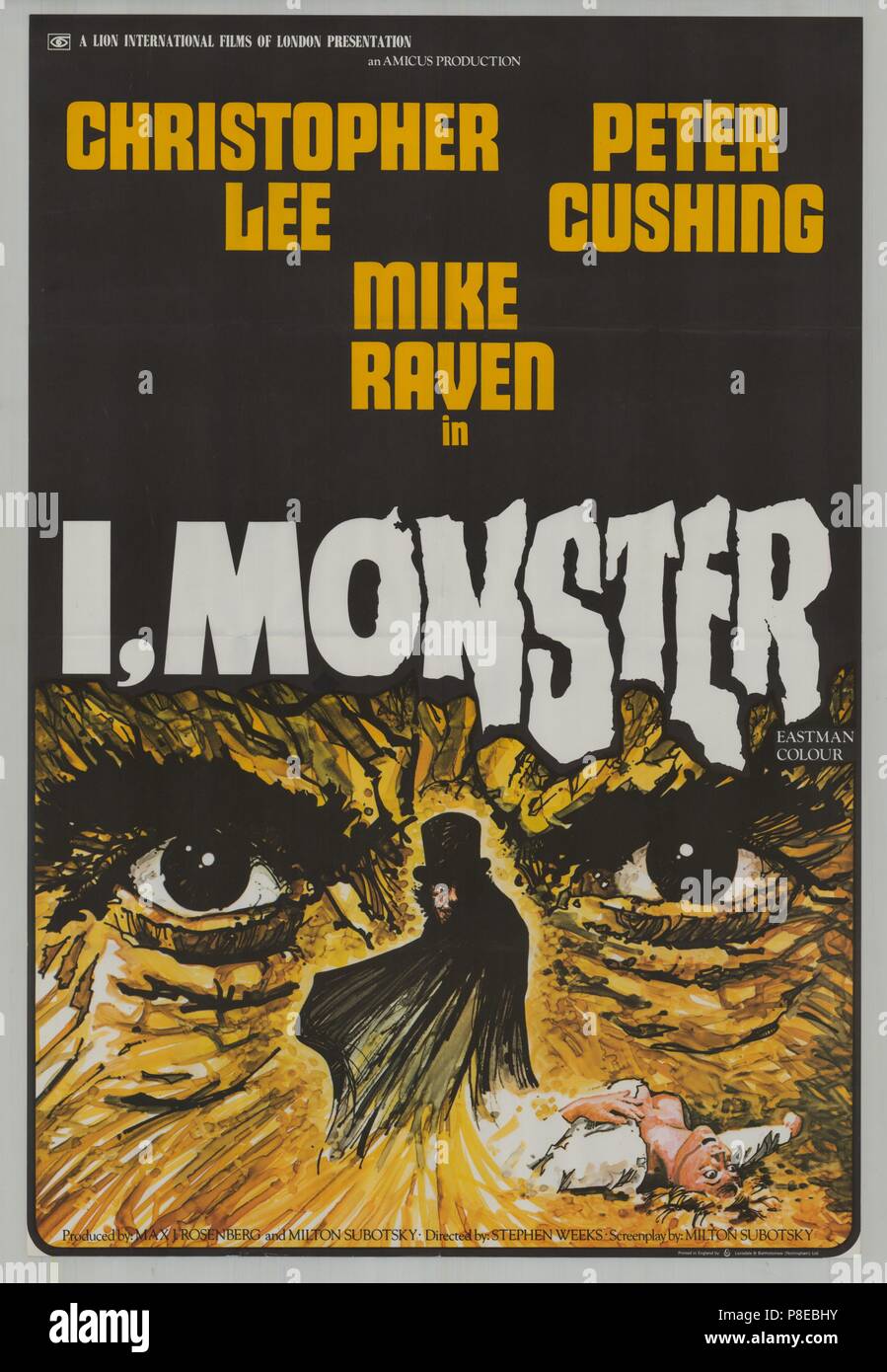 Monster film poster hi-res stock photography and images - Alamy