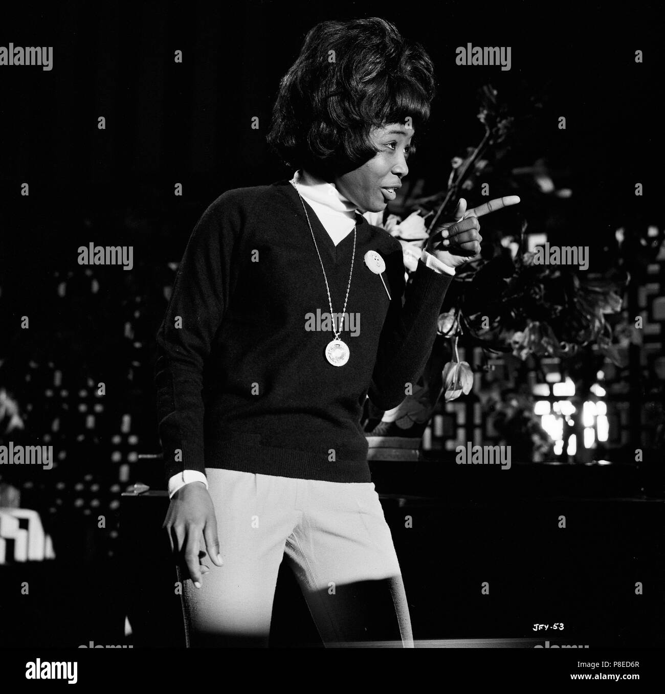 Millie small singer Black and White Stock Photos & Images - Alamy