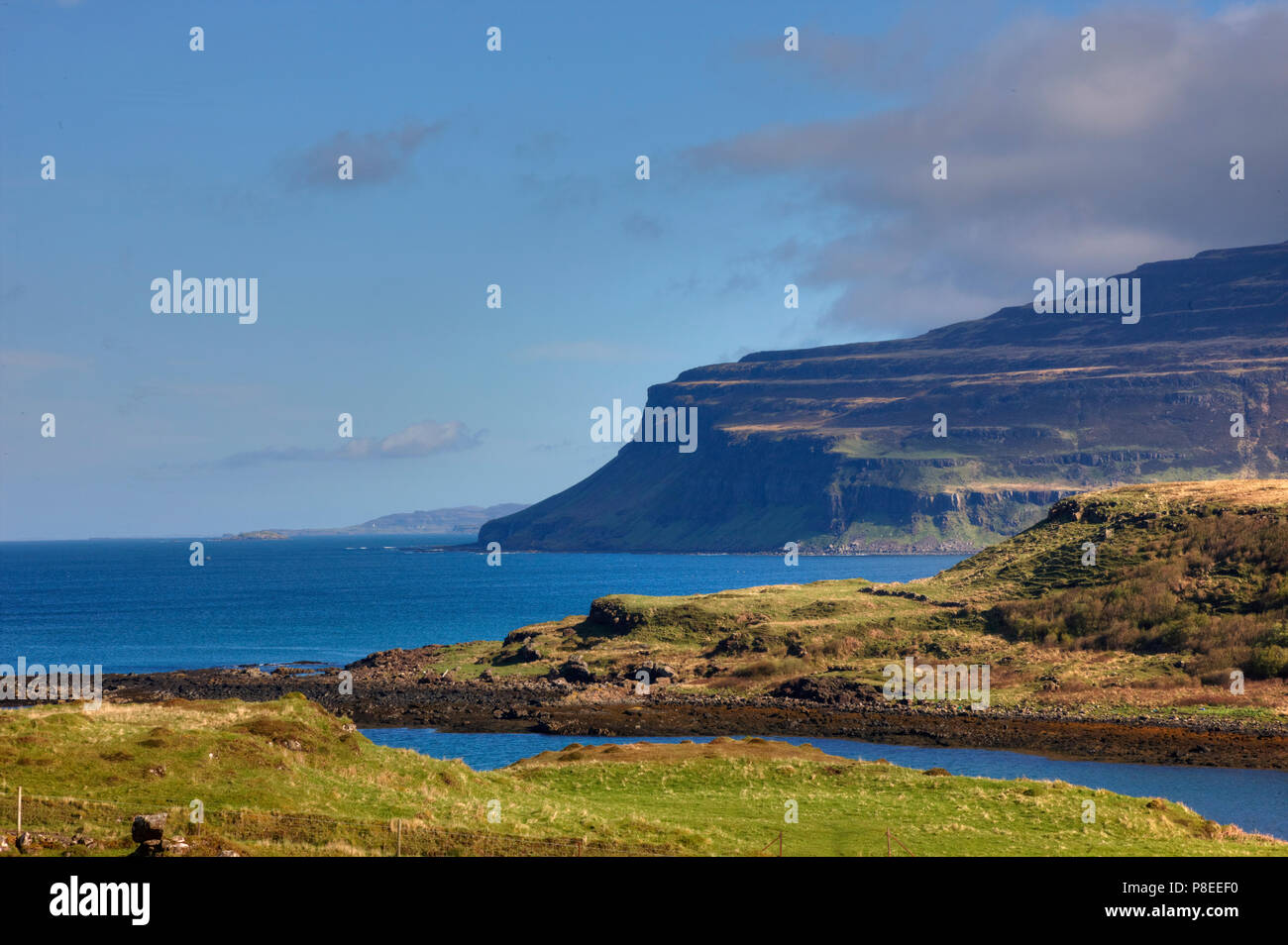 The Gribun, Isle of Mull Stock Photo - Alamy