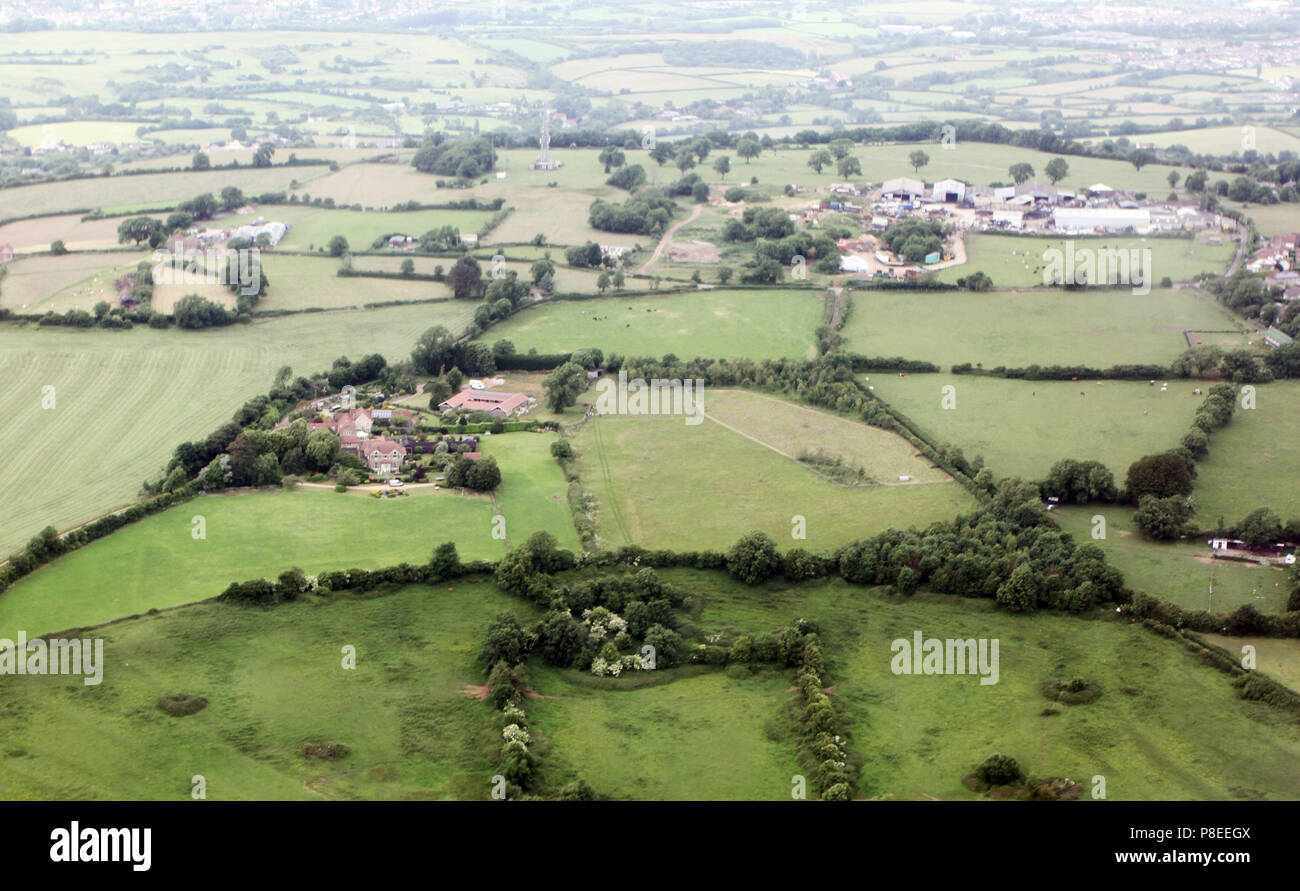Aerial England Countryside Stock Photos & Aerial England Countryside ...