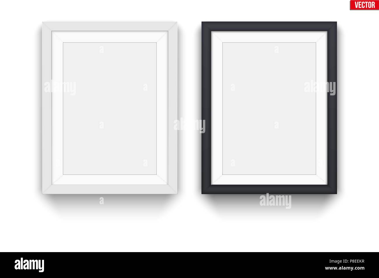 Set of modern picture frames Stock Vector Image & Art - Alamy